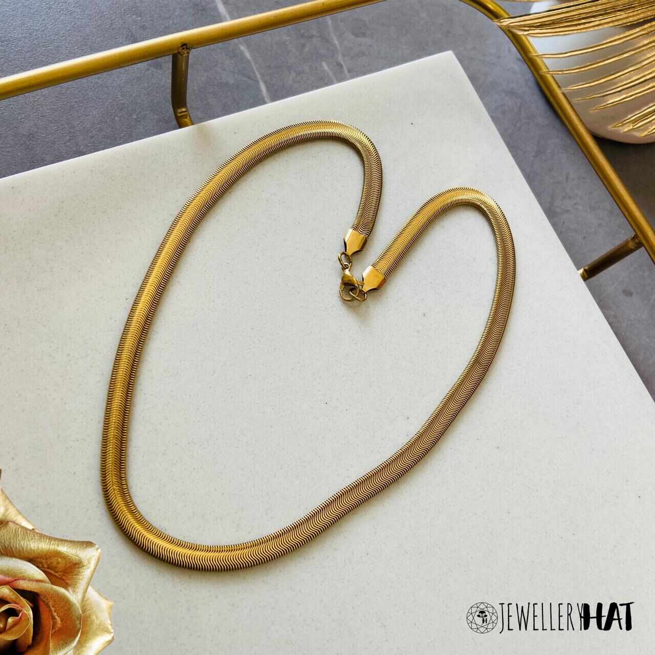 Gold Covering Chain – Jewellery Hat